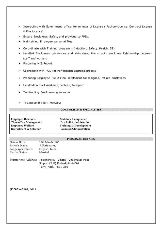 Resume Naga | PDF