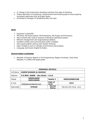 SAMER CV | DOC