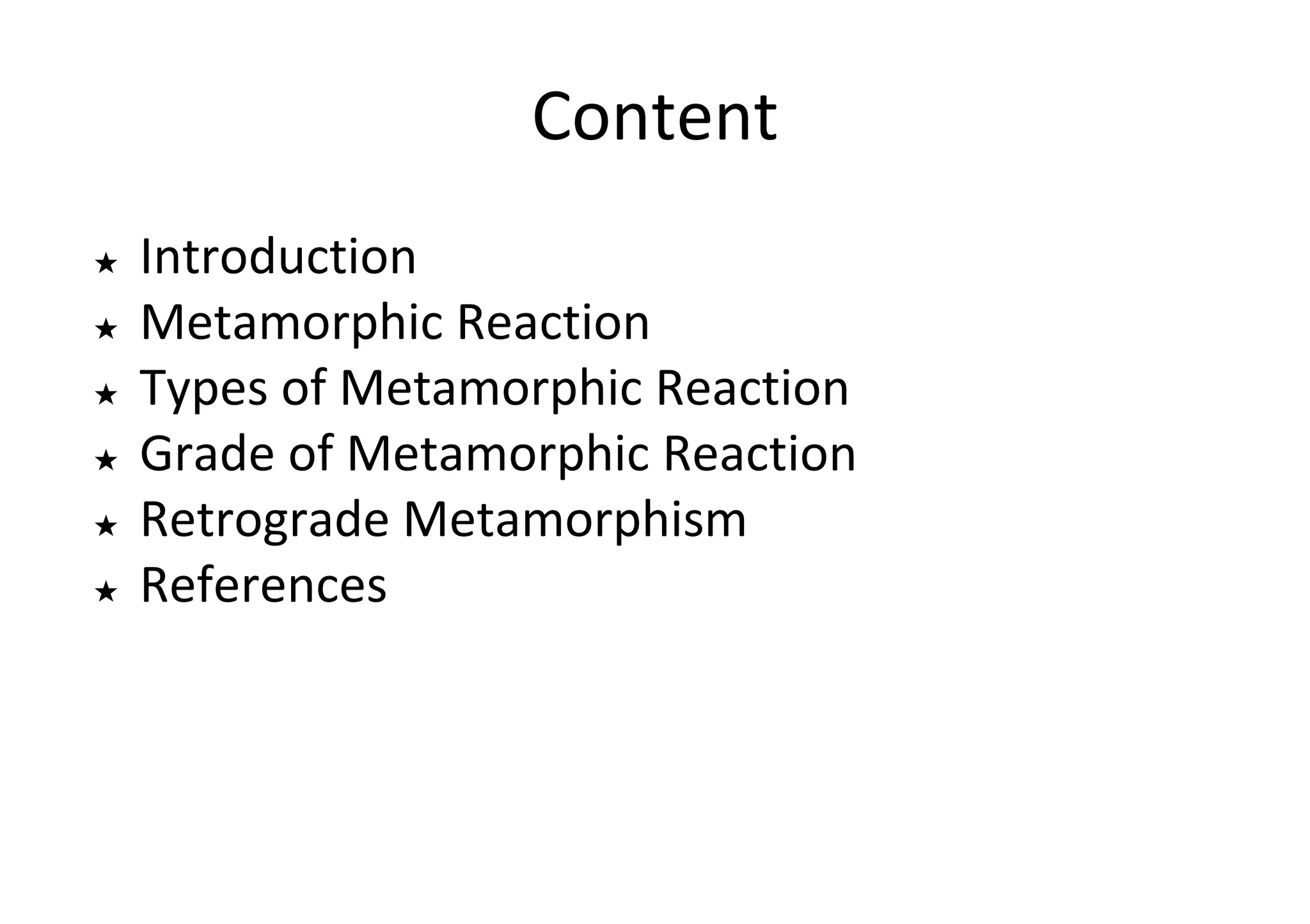 Chemical equilibrium in metamorphic rocks, Retrograde metamorphism | PPTX