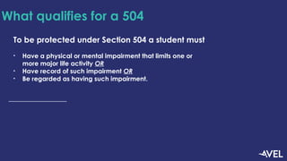 Training for school inclusion 504IEPEd.pptx