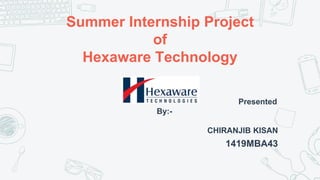 hexawarw technology internate and marketing solution | PPTX | Internet | Computing