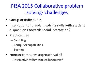 collaborative problem solving PISA | PPTX