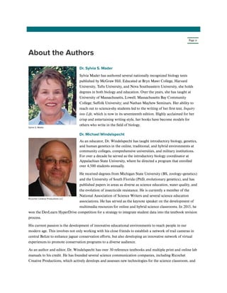 Essentials of Biology 2023 7th Edition Sylvia S. Mader | PDF
