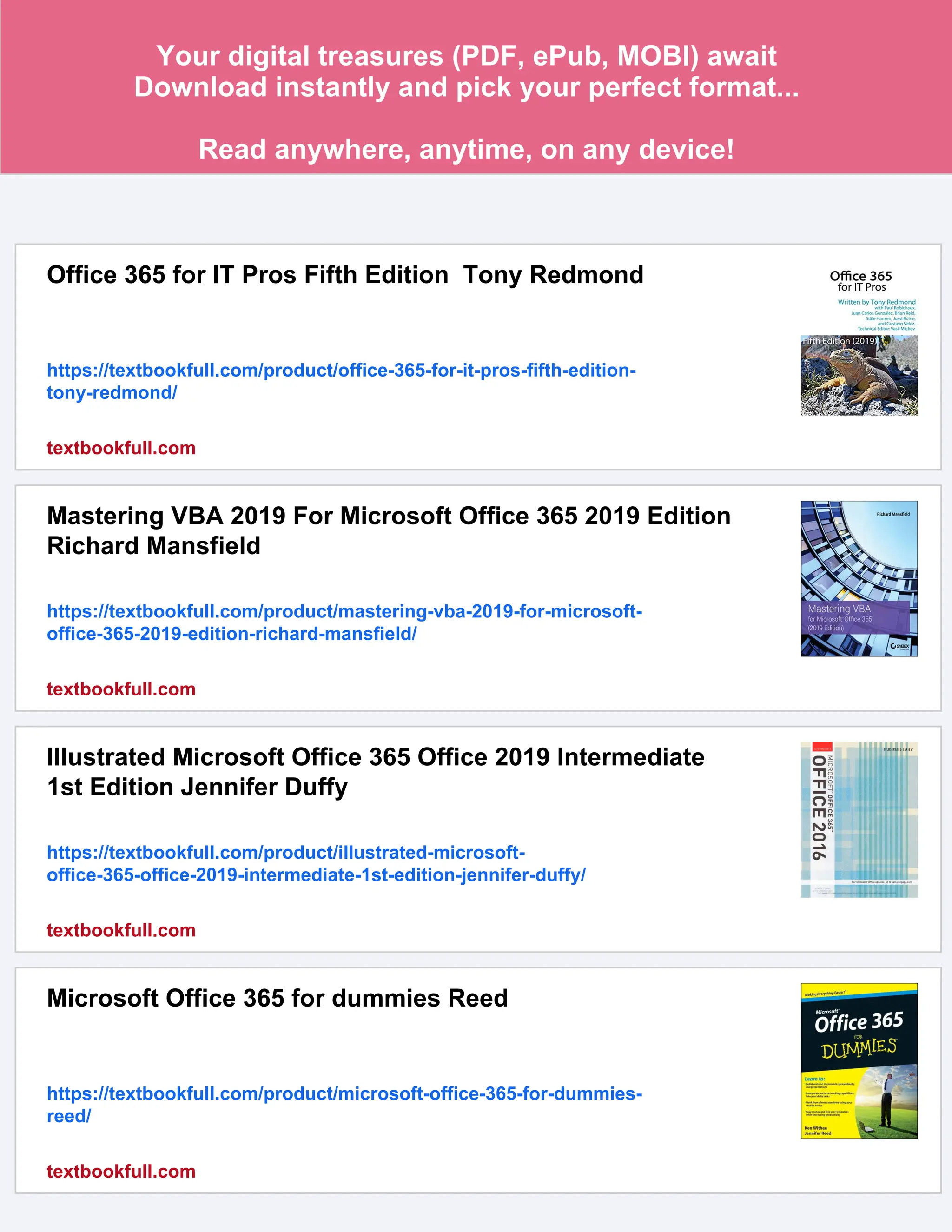 Office 365 for IT Pros Companion Volume 2019 Tony Redmond | PDF