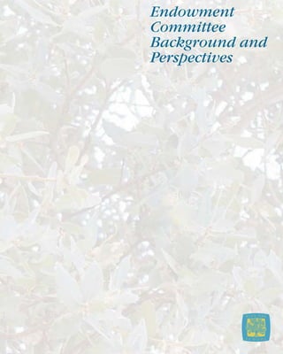 Blue Oak Endowment brochure | PDF