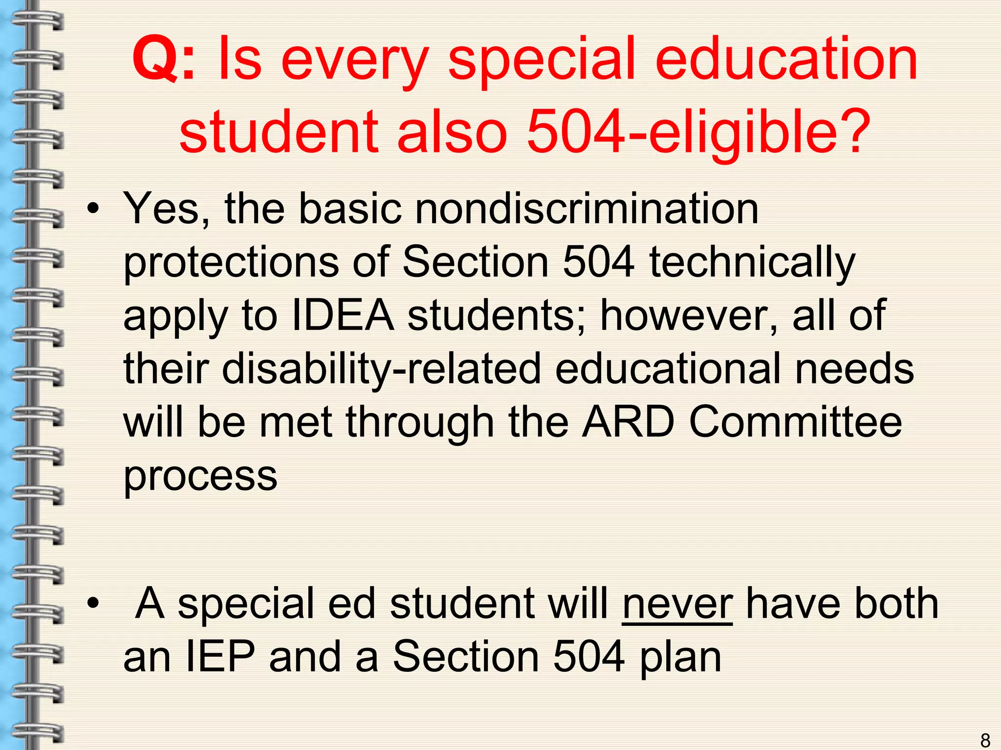 504 Basics Presentation | PPTX