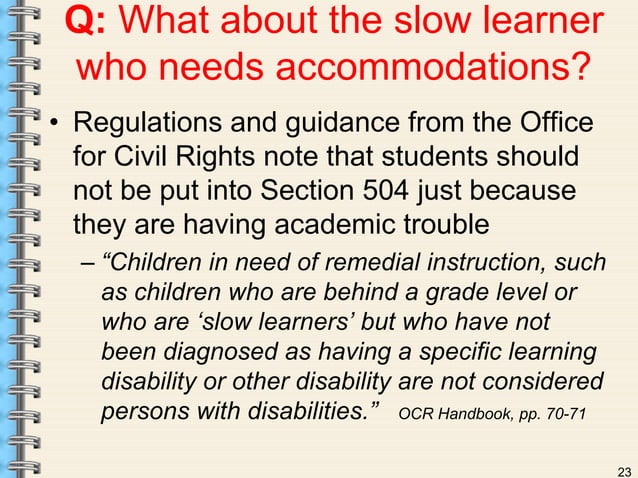 504 Basics Presentation | PPTX