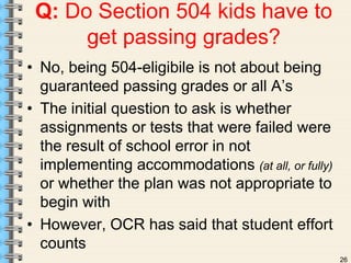 504 Basics Presentation | PPTX