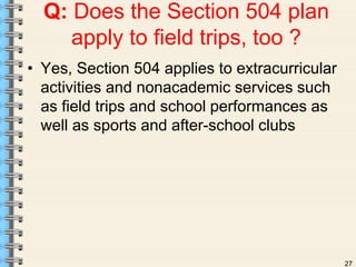 504 Basics Presentation | PPTX