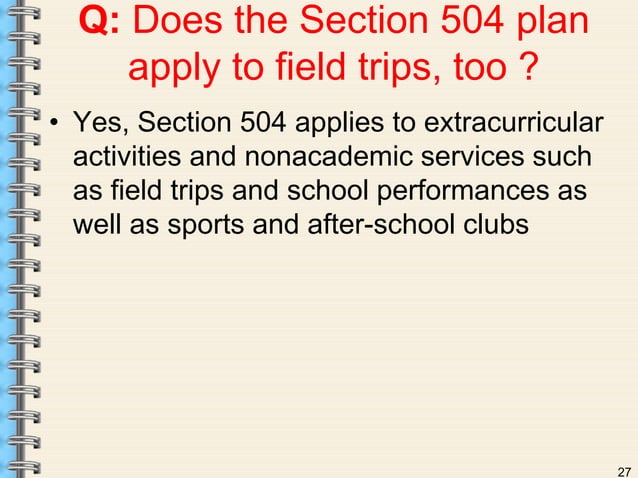 504 Basics Presentation | PPTX