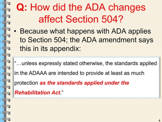 504 Basics Presentation | PPTX