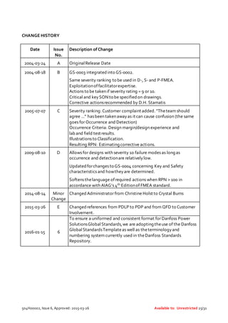 504 h0002 (gs 0002) - design fmea | PDF