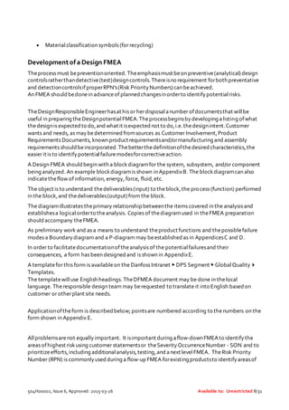 504 h0002 (gs 0002) - design fmea | PDF