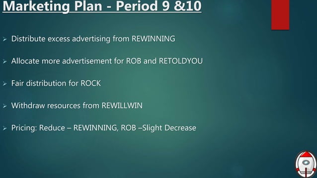 Markstrat Simulation Game - using Segmentation, Targeting, and ...