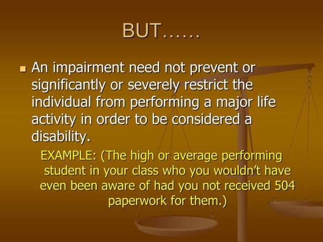 504 staff development powerpoint | PPTX | Special Education | Education