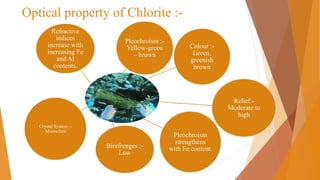 CHLORITE( a phyllosilicate clay mineral) | PPTX