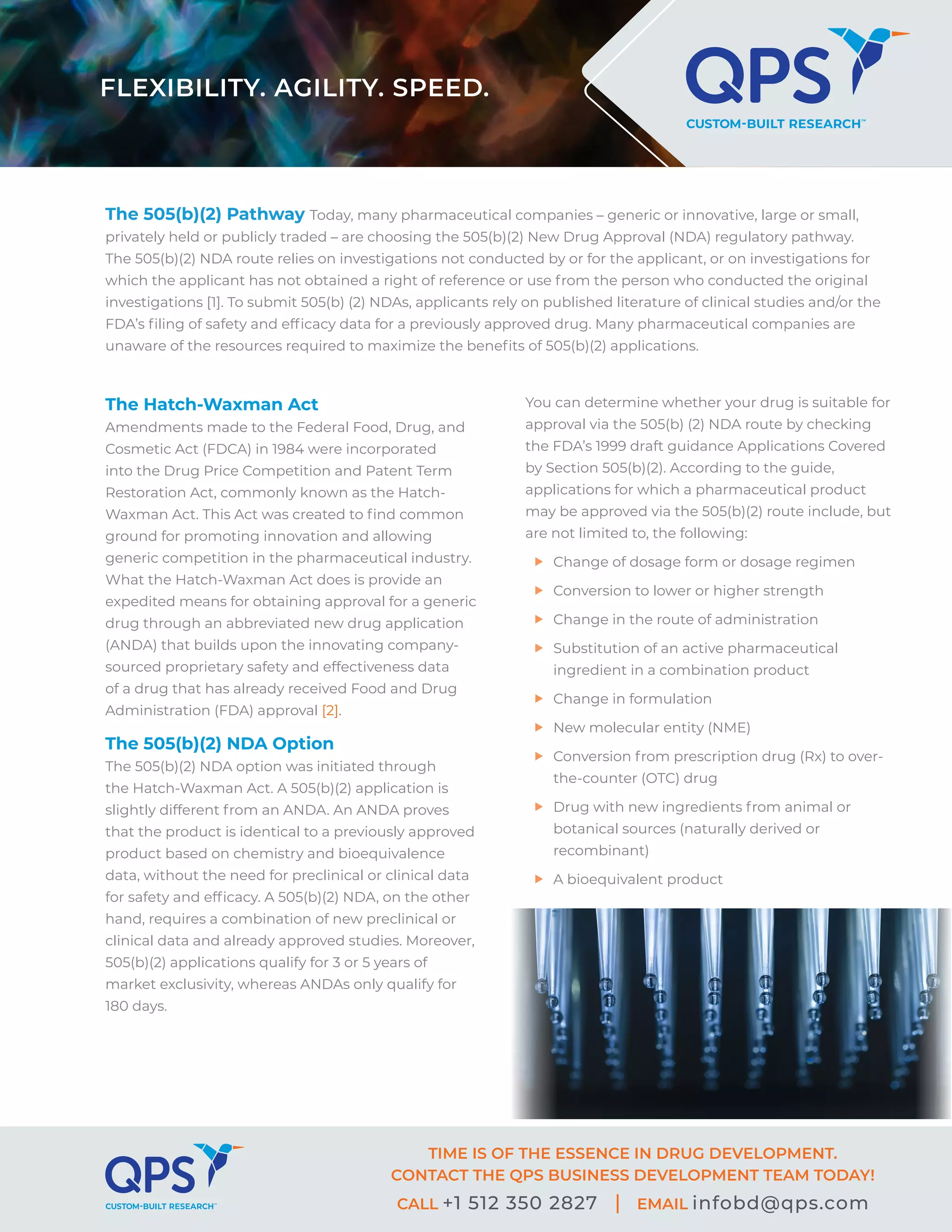 Seeking Drug Approval via the 505(b)(2) NDA Option | PDF