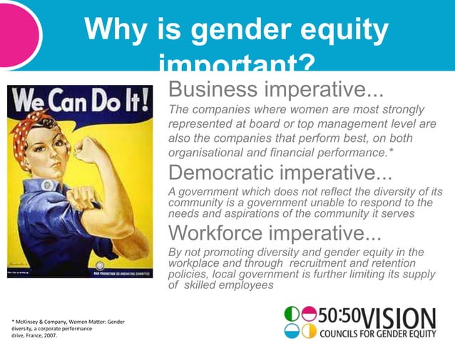 50:50 Vision - Councils for Gender Equity | PPT