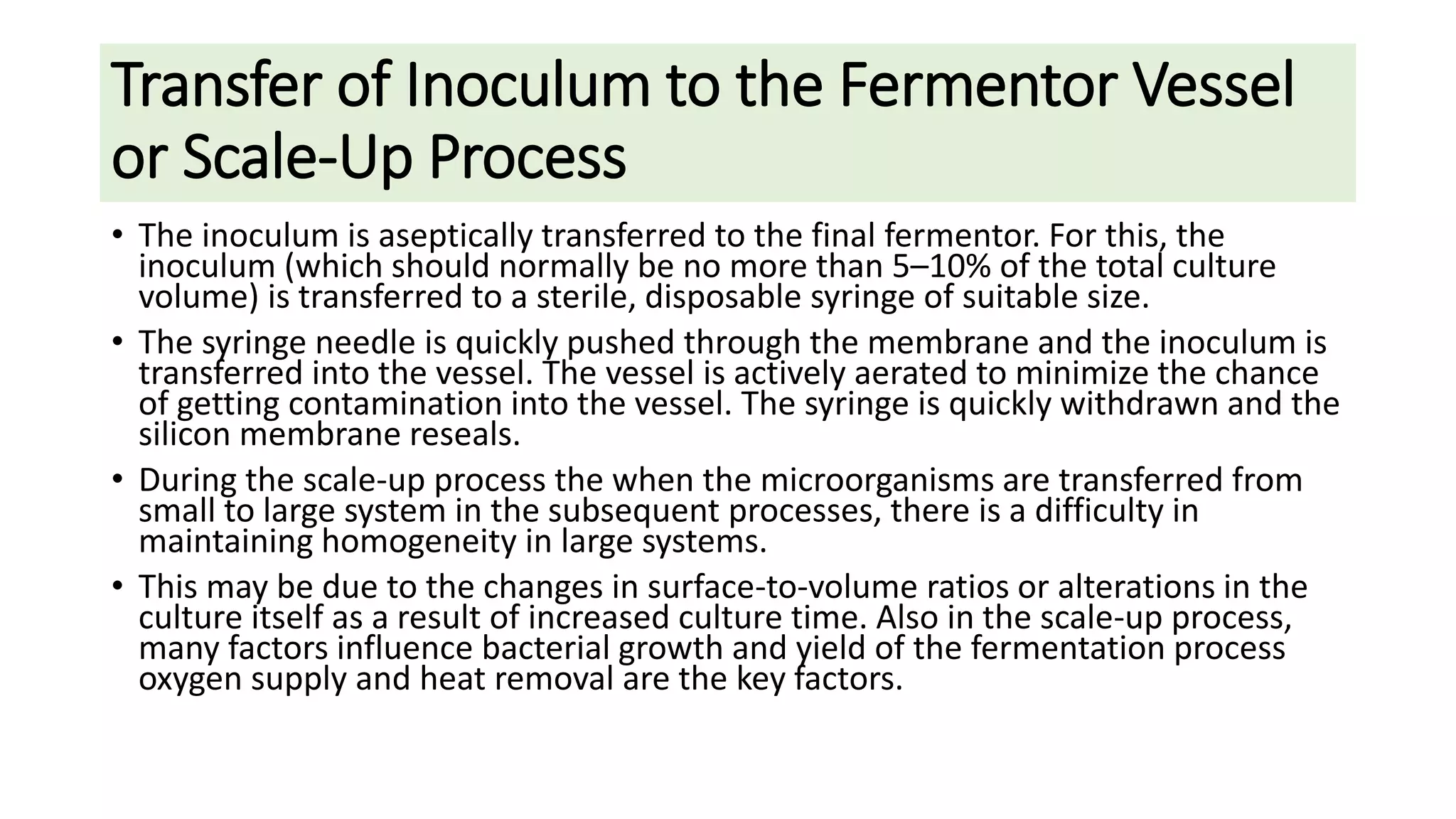 Scale up process or Bioreactor scale up or Upstream process | PPTX