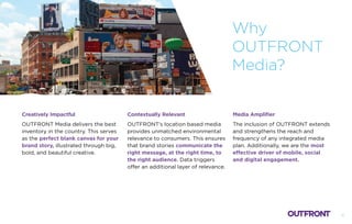 OutfrontMedia-Media-Kit | PDF | Advertising Industry | Industries