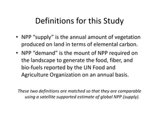 505659main npp pressbriefing_slides_mli | PDF | Agriculture | Industries