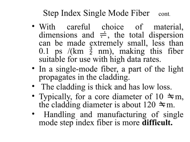 505689474-Optical-Fiber-Modes-and-Configurations.pptx | Physics | Science