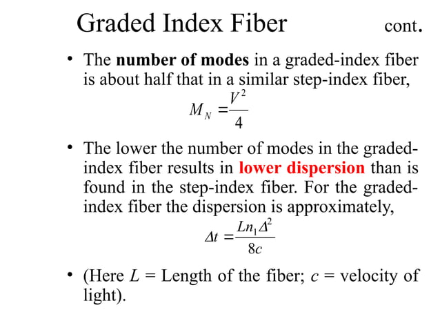 505689474-Optical-Fiber-Modes-and-Configurations.pptx | Physics | Science