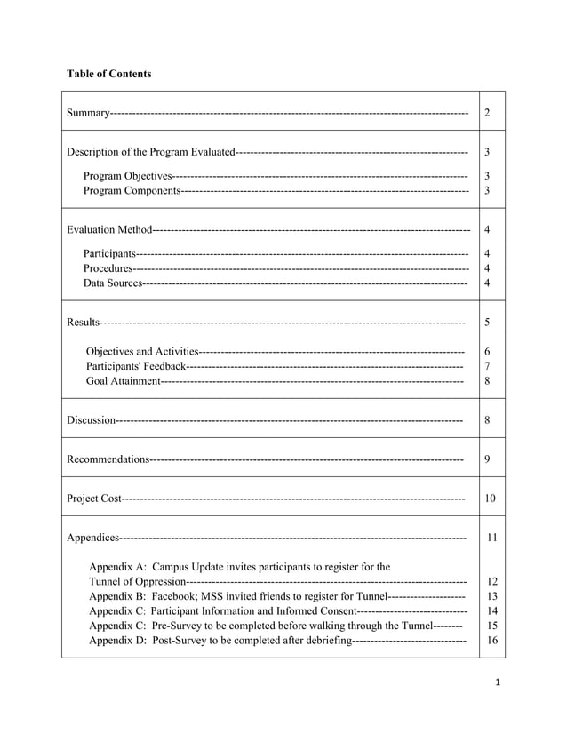 EdTech 505 Evaluation Report | PDF