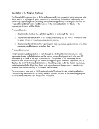 EdTech 505 Evaluation Report | PDF | Undergraduate Education | College Education