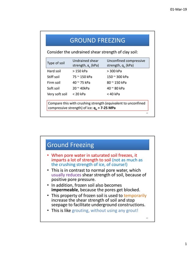 ground freezing | PDF | Geology | Science
