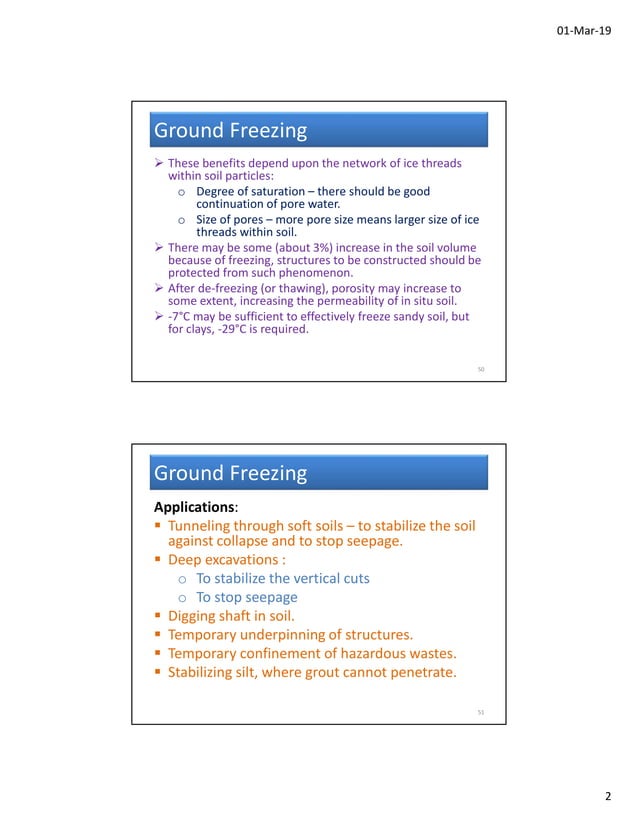 ground freezing | PDF | Geology | Science