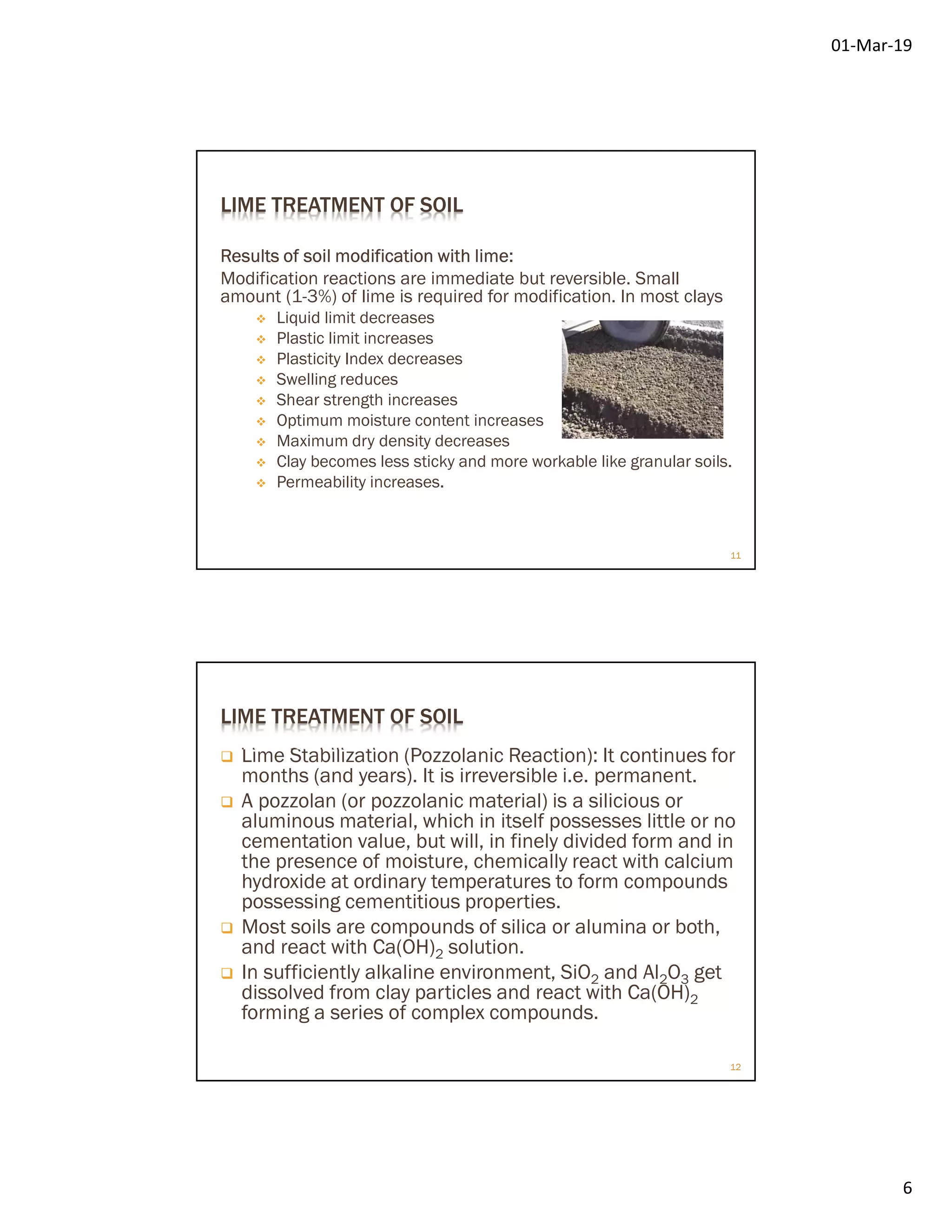 ground improvement with admixtures | PDF