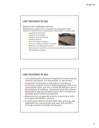 ground improvement with admixtures | PDF