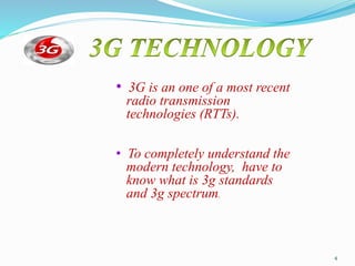 3G technology | PPTX