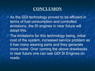 GASOLINE DIRECT INJECTION SYSTEM | PPT