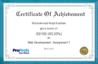 Mouhammad Majd Kashlan-1 | PPT