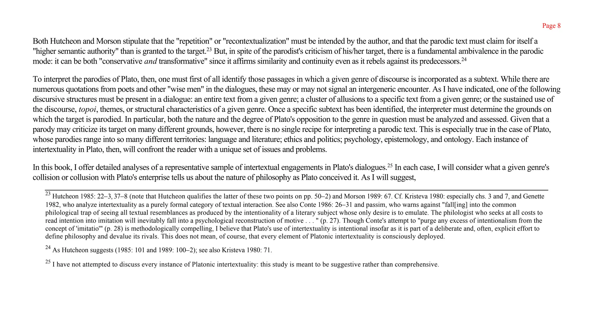 Genres In Dialogue Andrea Wilson Nightingale | PDF