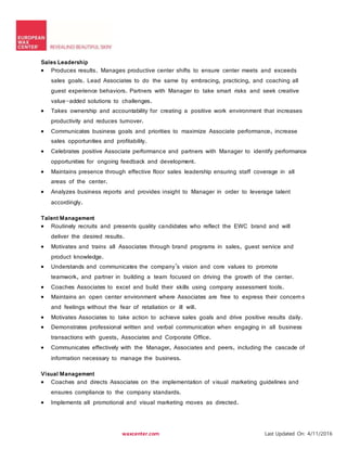 Center Operations_Assistant Center Manager | DOCX