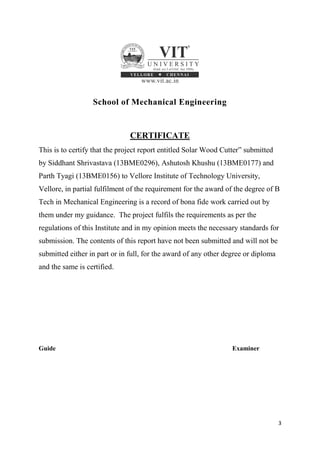 Final Hardware Report | PDF