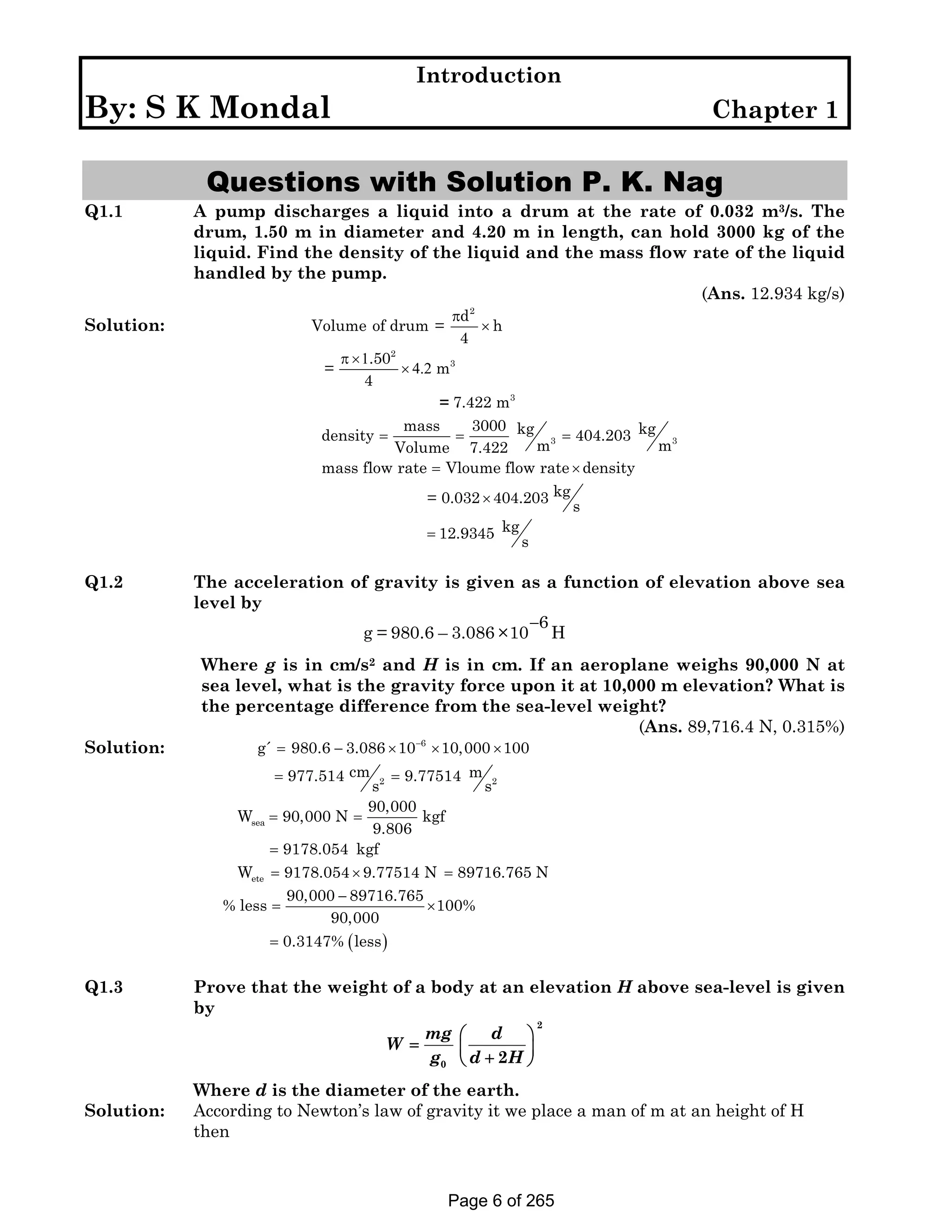 p-k-nag-solution thermodynamics by sk mondal | PDF