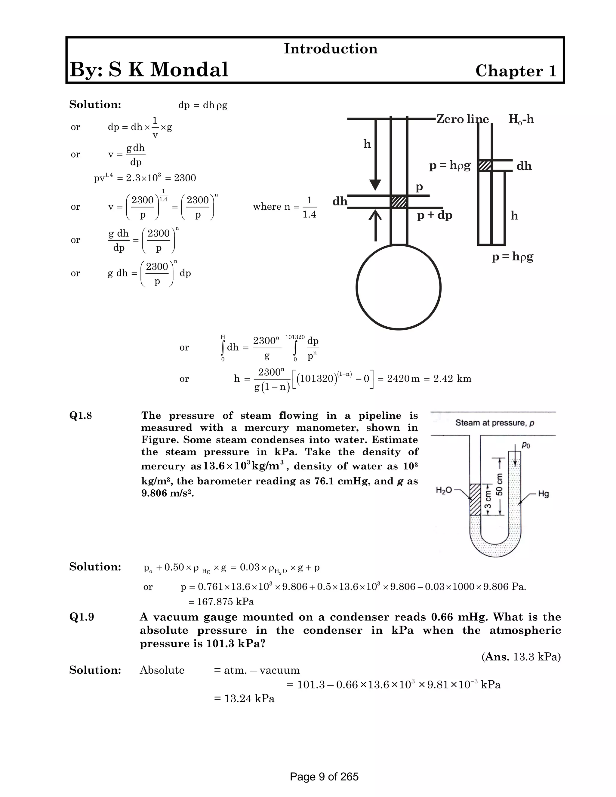 p-k-nag-solution thermodynamics by sk mondal | PDF