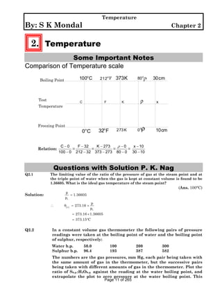 p-k-nag-solution thermodynamics by sk mondal | PDF