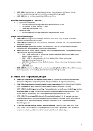 CV Joris K. Hoeree augustus 2015 | DOC