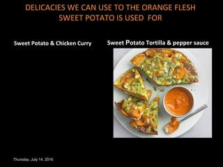 SWEET POTATO VALUE CHAIN INVESTORS PLAN | PPT