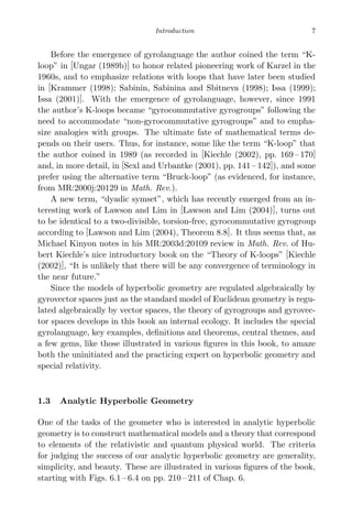 Analytic Hyperbolic Geometry And Albert Einsteins Special Theory Of ...