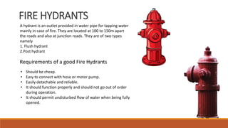 Water Appurtenances | PPTX