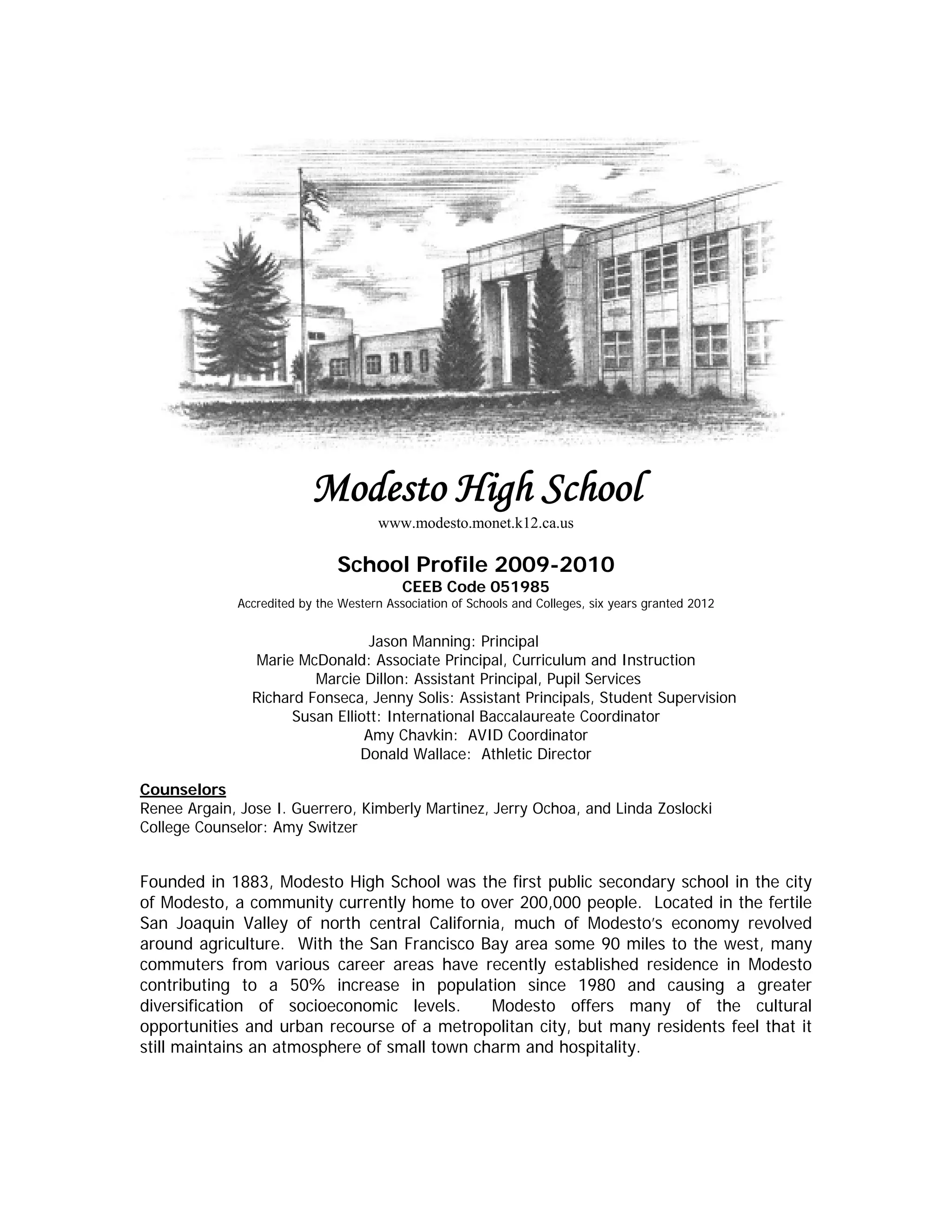 School Profile | PDF