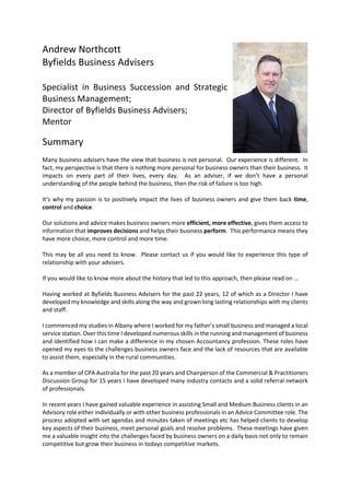 Linkedin Profile Final Andrew PDF | PDF