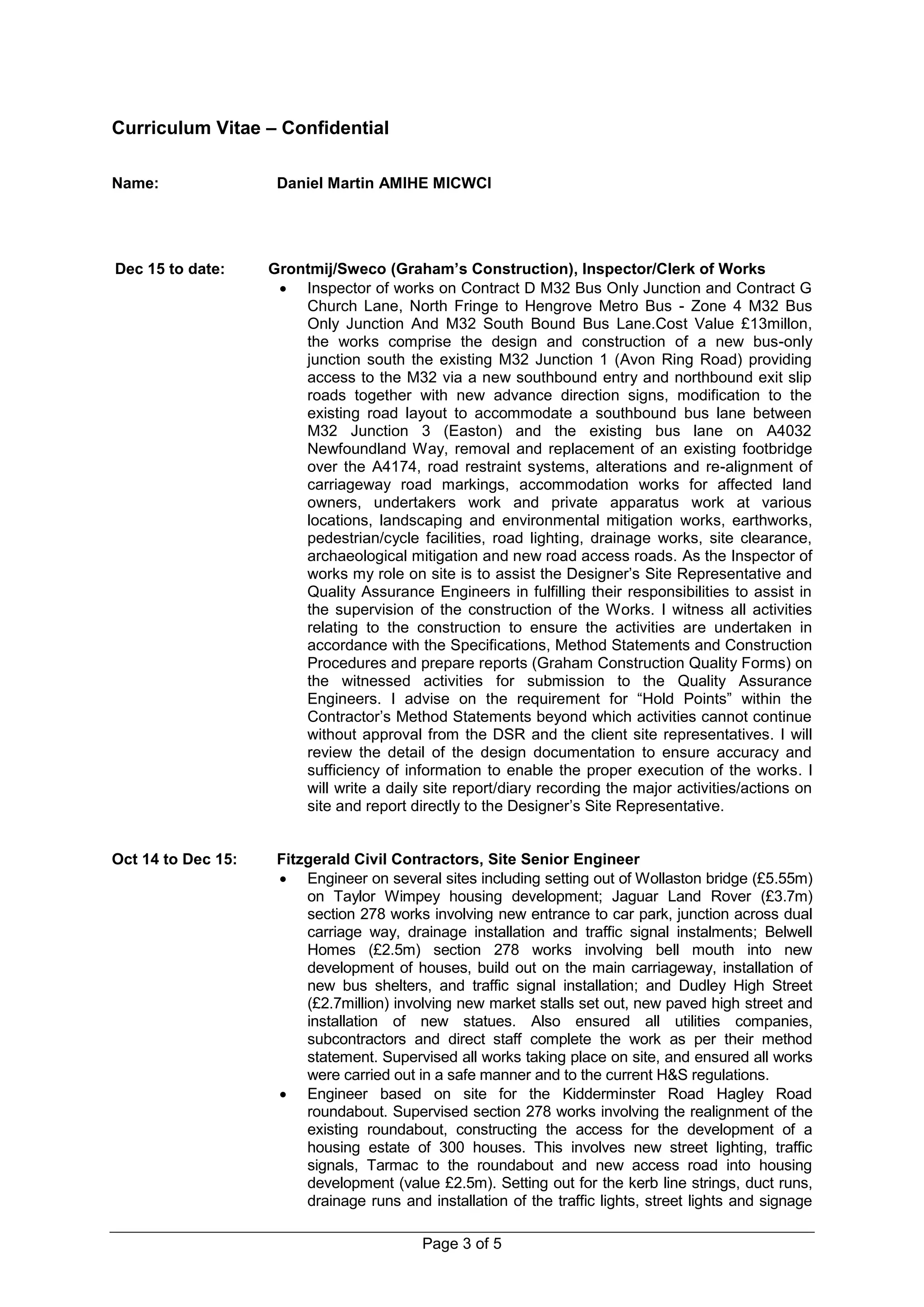 MARTIN Daniel CV | PDF