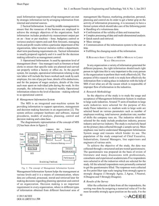Study on Usage of Management Information System in Medium to Large ...